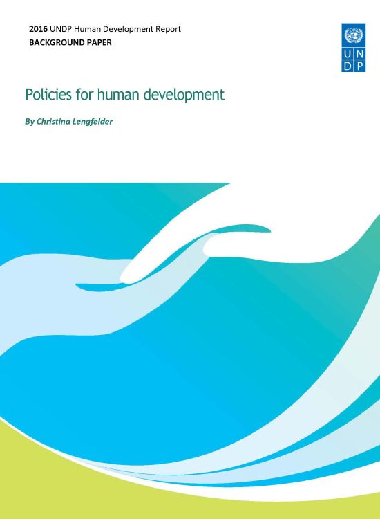 Policies for human development | Human Development Reports