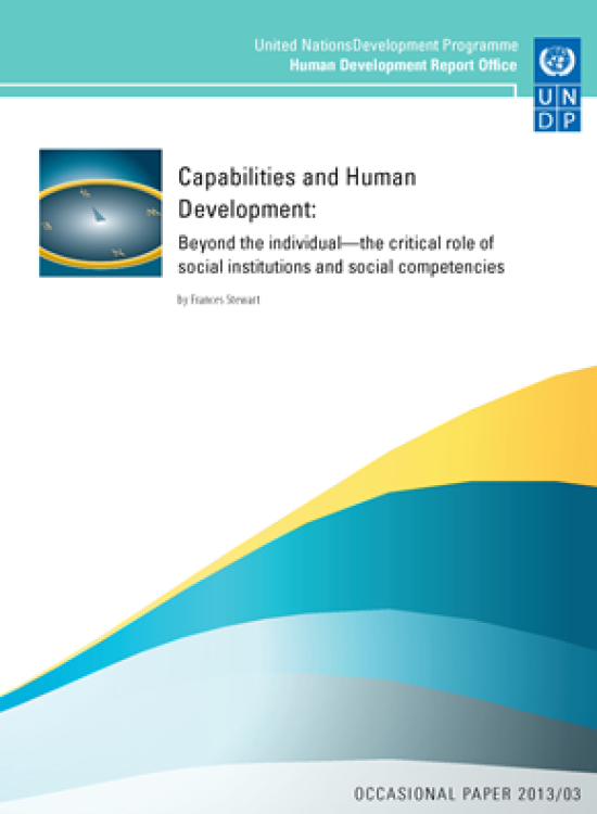 Capabilities and Human Development | Human Development Reports