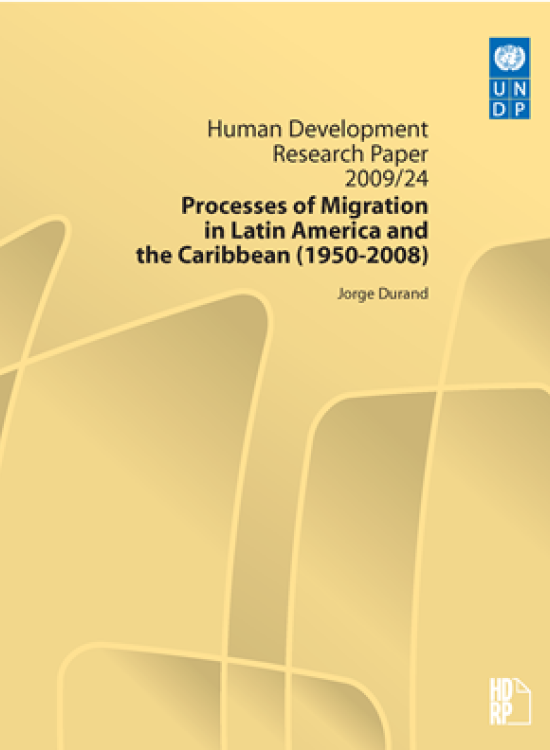 Processes of Migration in Latin America and the Caribbean (1950-2008 ...