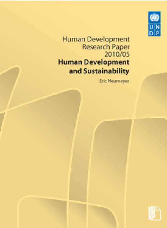 Human Development and Sustainability | Human Development Reports