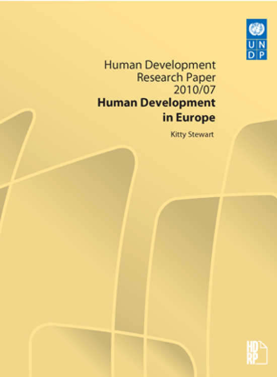 Human Development in Europe | Human Development Reports