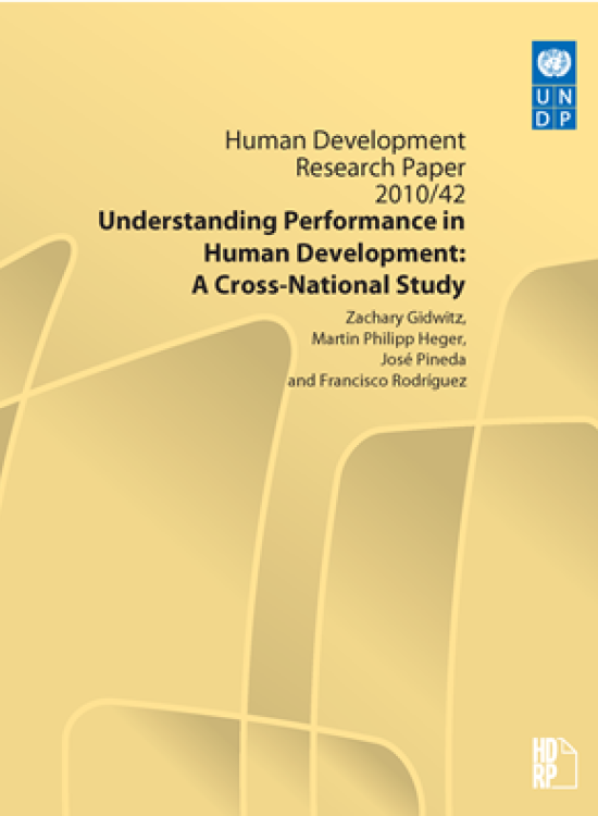 Understanding Performance in Human Development | Human Development Reports