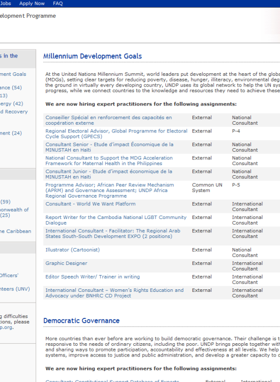 Terms of Reference for NHDR Editor | Human Development Reports